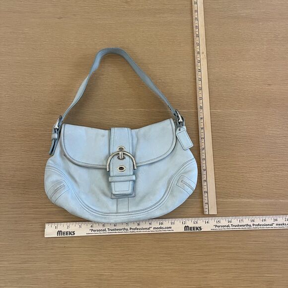 Coach | Bags | Vintage Coach Y2k Soho Leather Shoulder Bag Purse Light ...